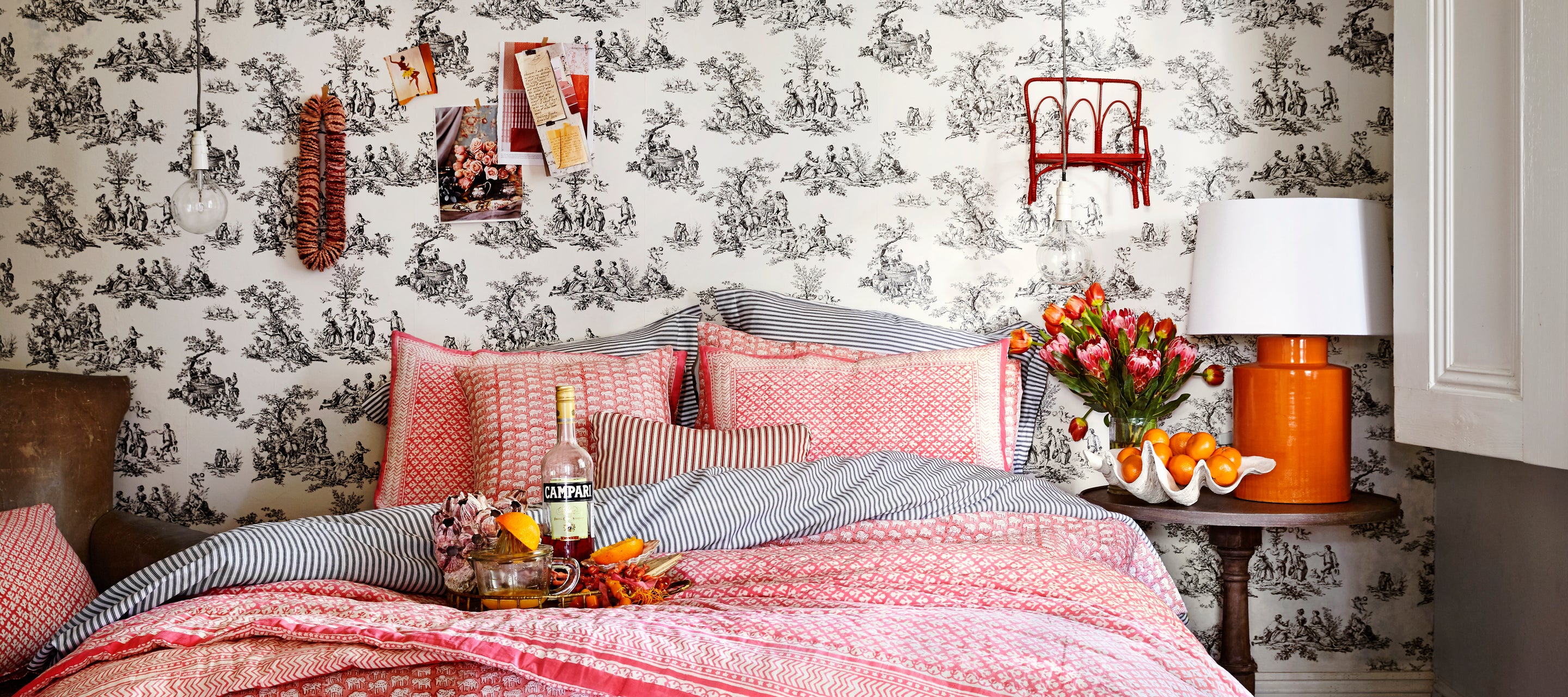 Alex Muir Australia. Block Printed Fabrics and Homewares